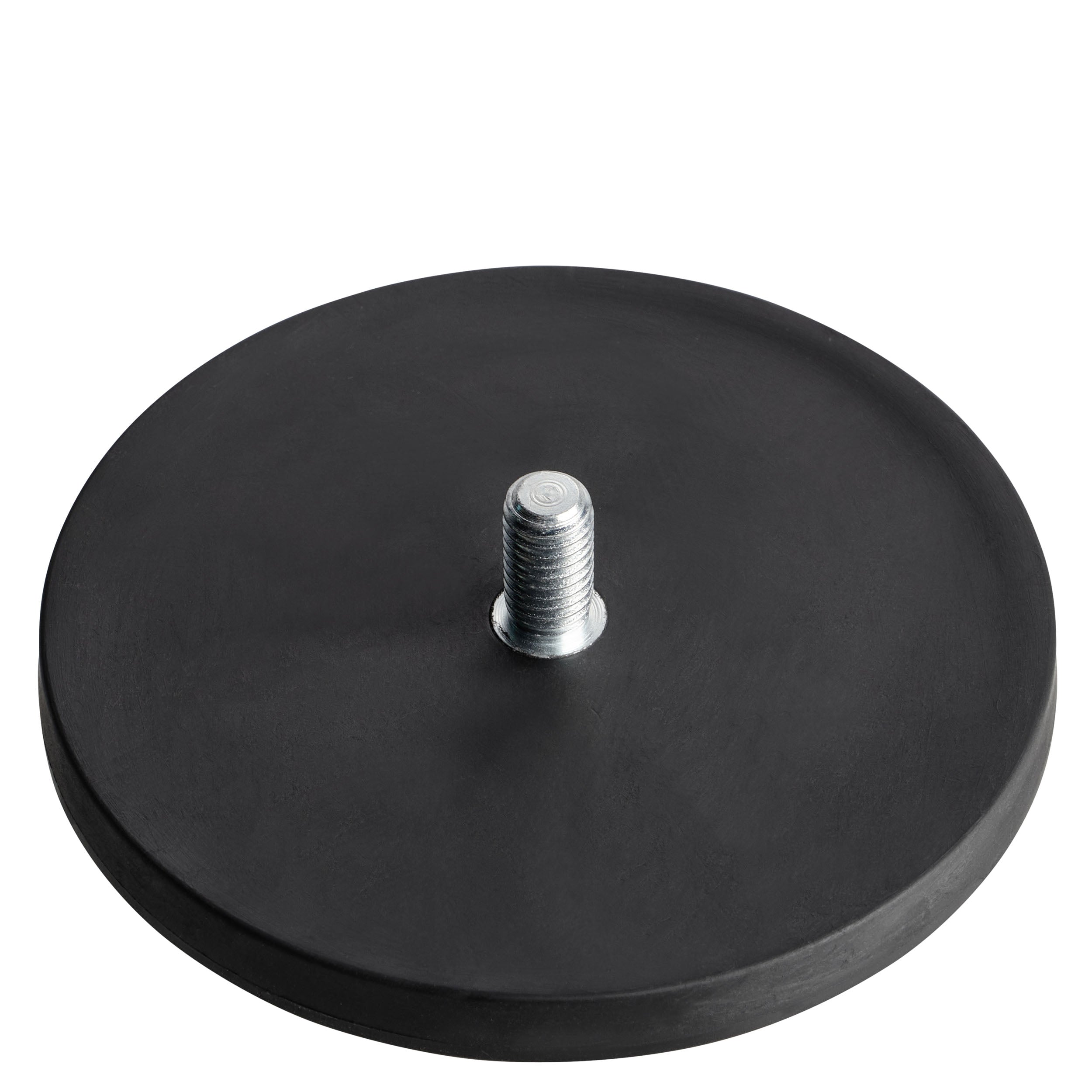Rubber Coated Neodymium Magnet with Male Threaded Stud - 88 mm ...