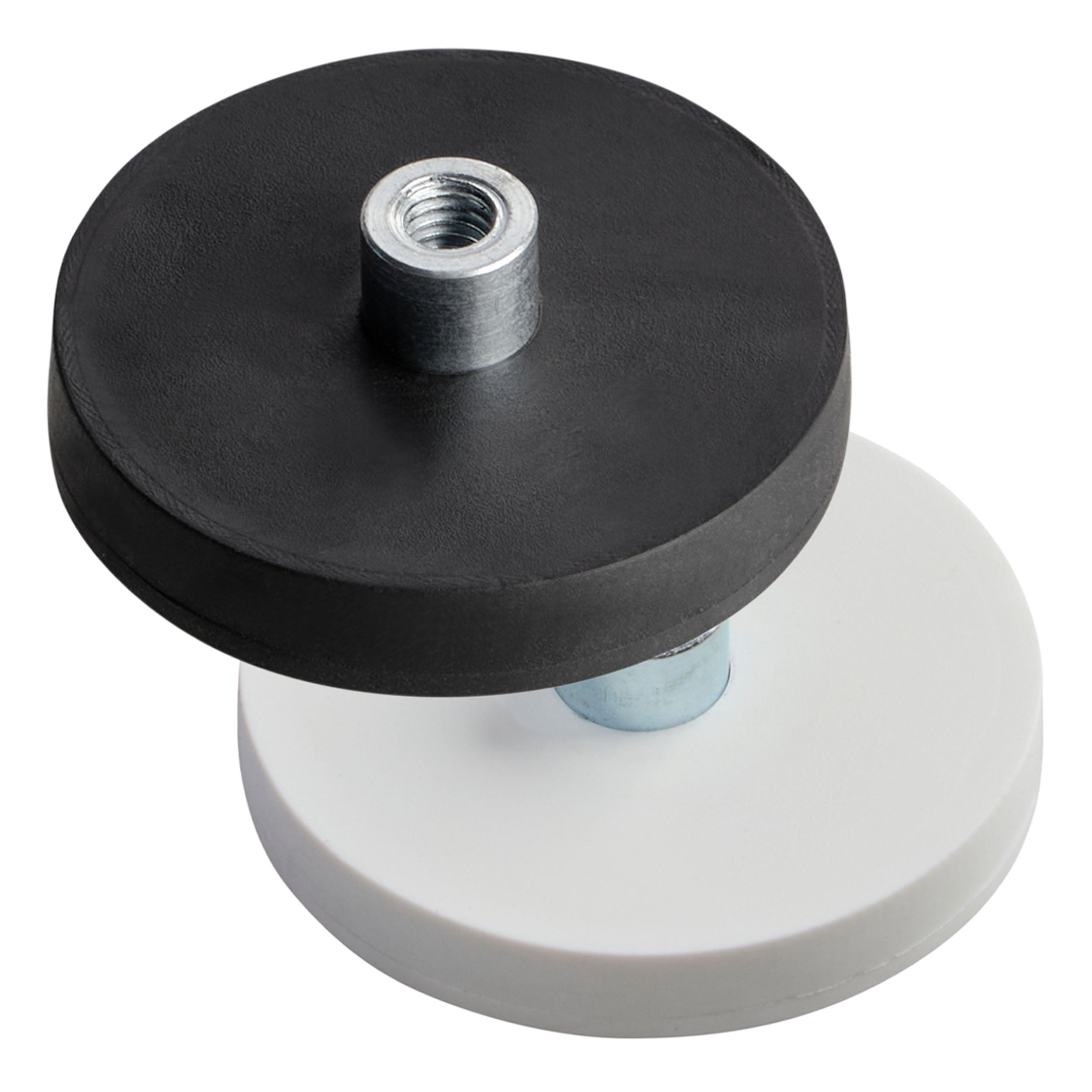 Rubber Coated Neodymium Magnet with Threaded Socket - 43 mm – Magnets ...