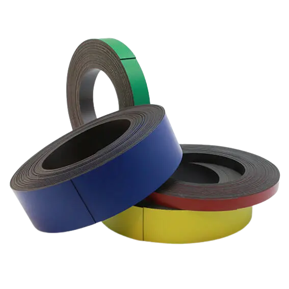 MagTape 20 mm Wide Magnetic Tape 10 Metre Rolls Blue Black White Red ...