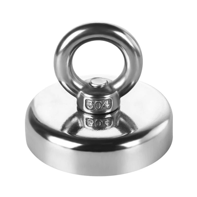 Magnet Fishing Neodymium Magnet 60mm - 115kg Pull – Magnets Direct